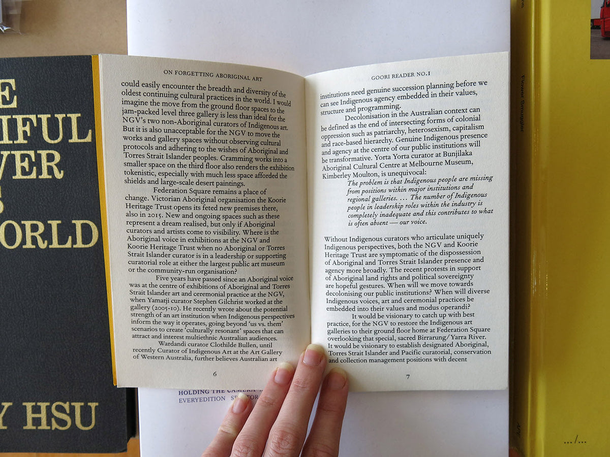 Dr. Gary Foley – Goori Reader No.1 – Perimeter Distribution
